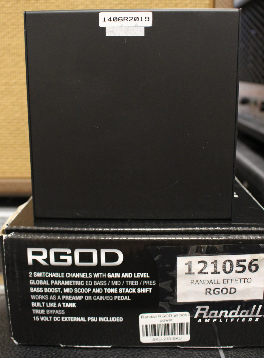 Randall RGOD Preamp Gain Used – Empire Guitars
