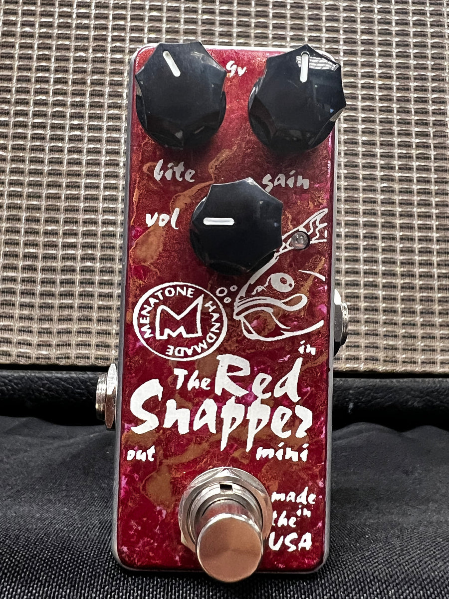 Menatone Red Snapper mini USED – Empire Guitars