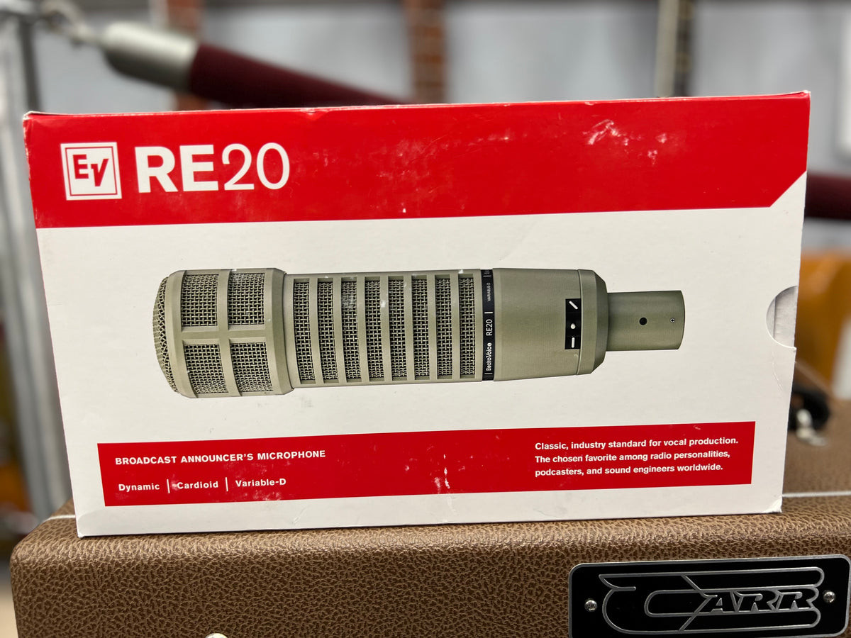 Electro-Voice RE20 Microphone – Empire Guitars