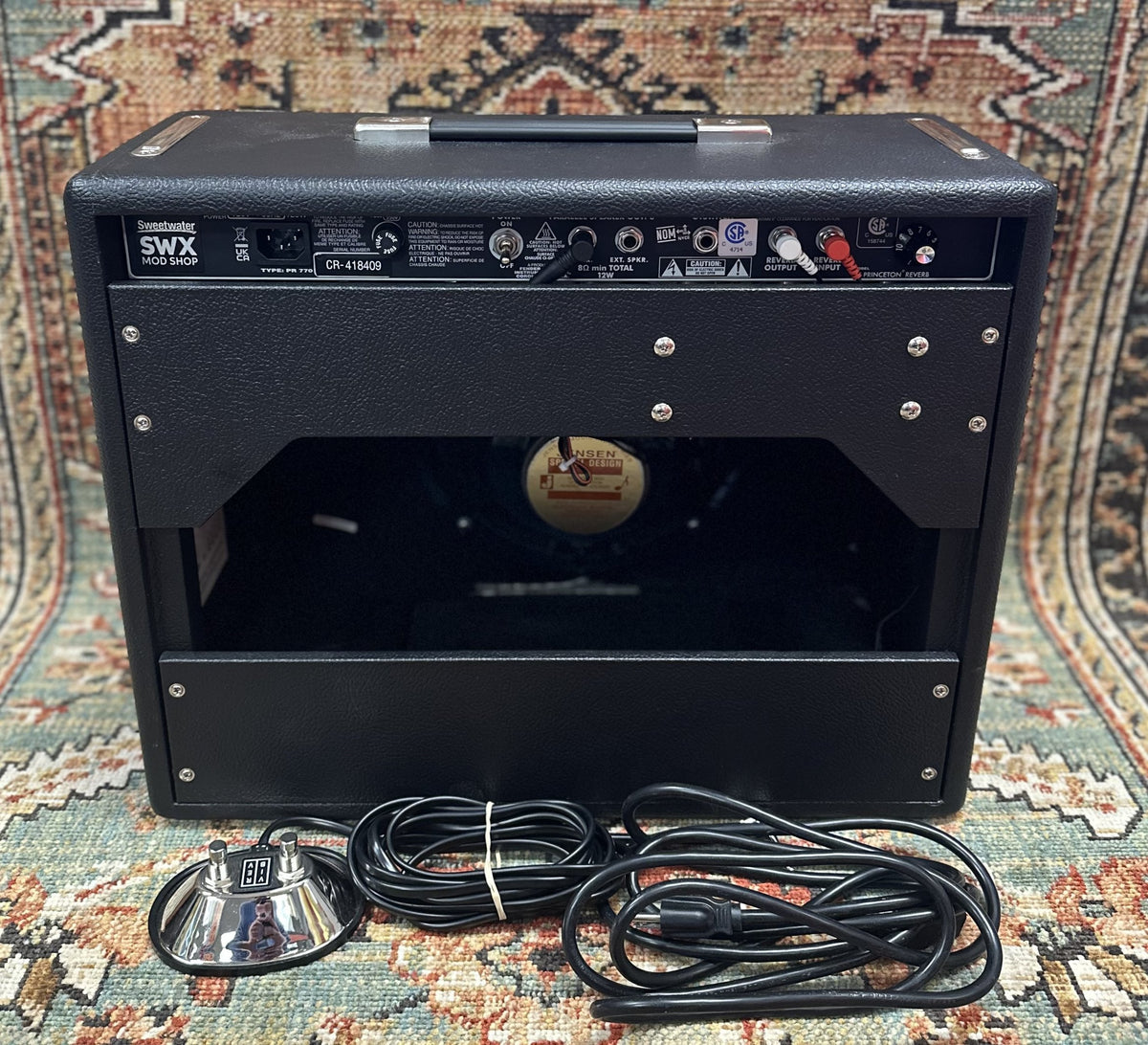 Fender '65 Princeton Reverb 12-watt 1x10 Combo Sweetwater x Mod Shop ...