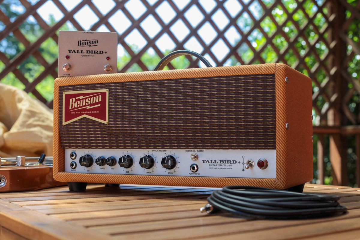Benson Tall Bird Plus Reverb and Optical Tremolo *Free Shipping in the ...