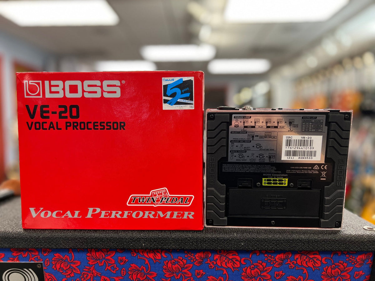BOSS VE-20 Vocal Processor Used – Empire Guitars
