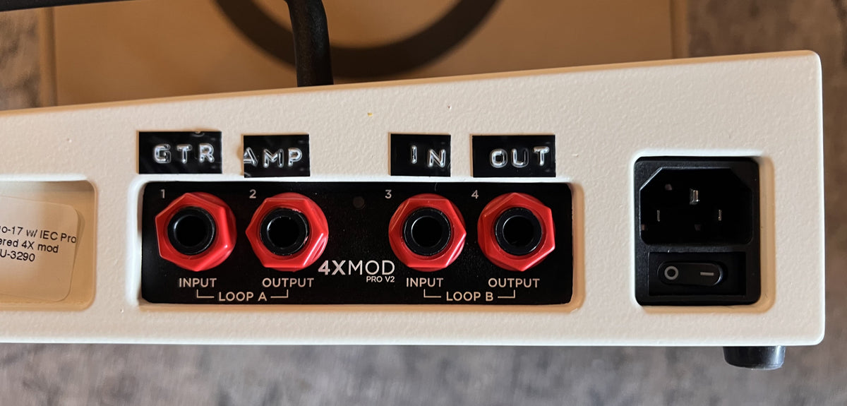 Temple Duo-17 w/ IEC Pro v2 buffered 4X mod – Empire Guitars